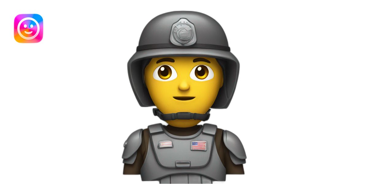 safe trooper emoji | AI Emoji Generator