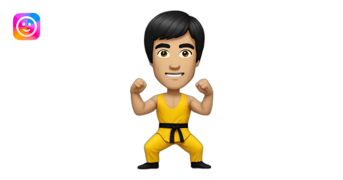 bruce lee emoji | AI Emoji Generator