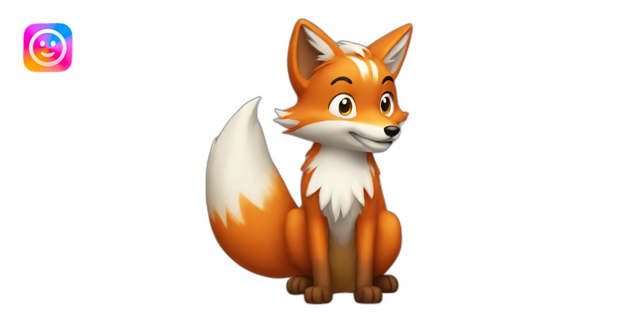 tails fox emoji | AI Emoji Generator