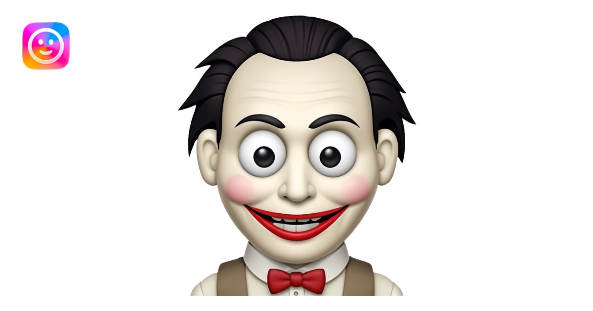 The puppet from the movie saw emoji | AI Emoji Generator