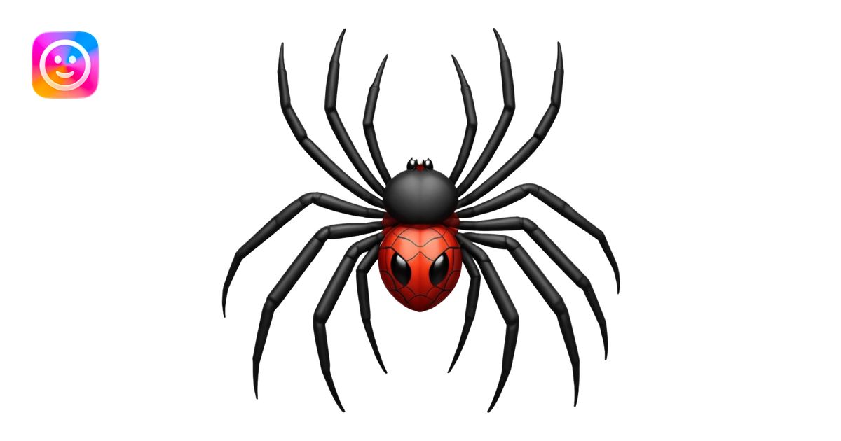 Spider emoji | AI Emoji Generator
