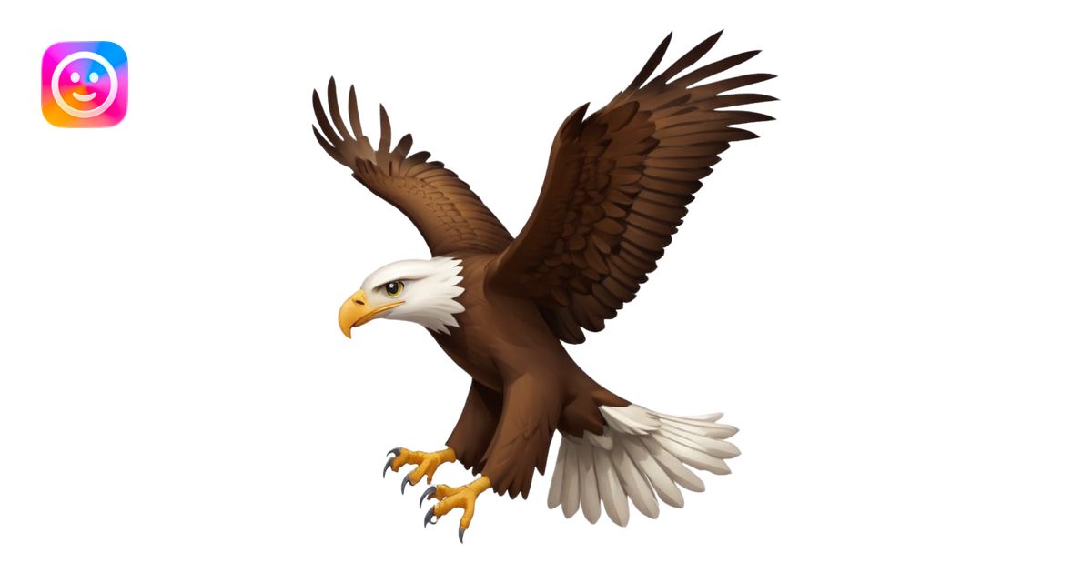 freedom eagle emoji | AI Emoji Generator