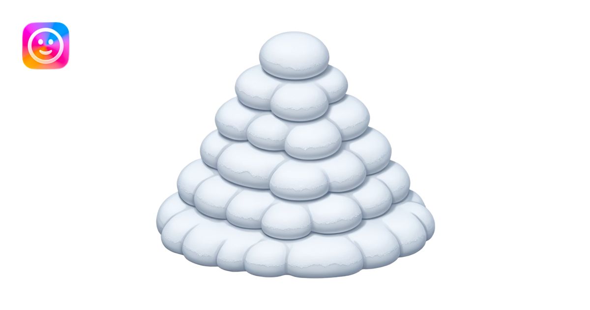 snow emoji | AI Emoji Generator