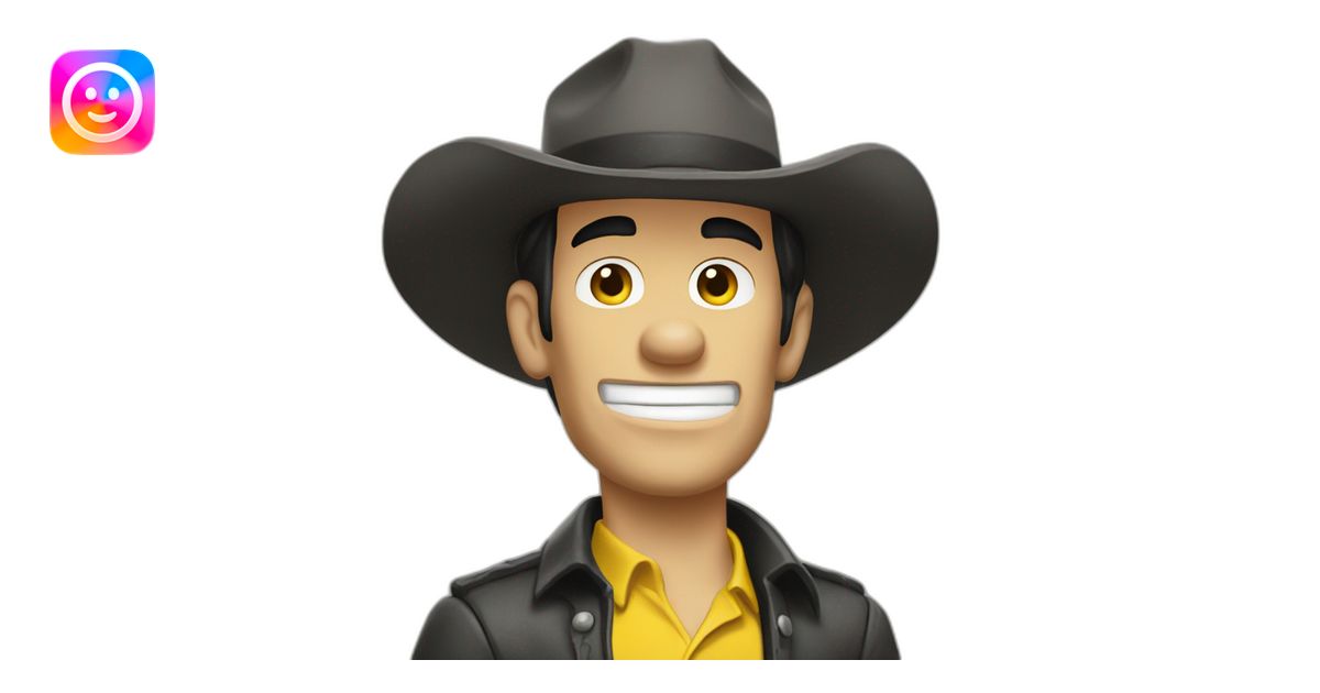 Lucky luke emoji | AI Emoji Generator