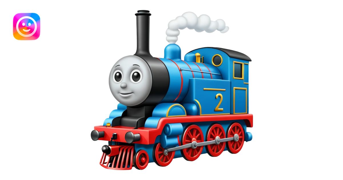 thomas o trem emoji | AI Emoji Generator
