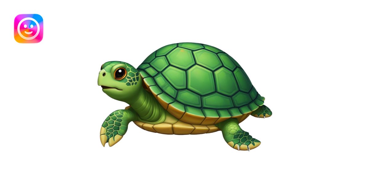 pet turtle emoji | AI Emoji Generator