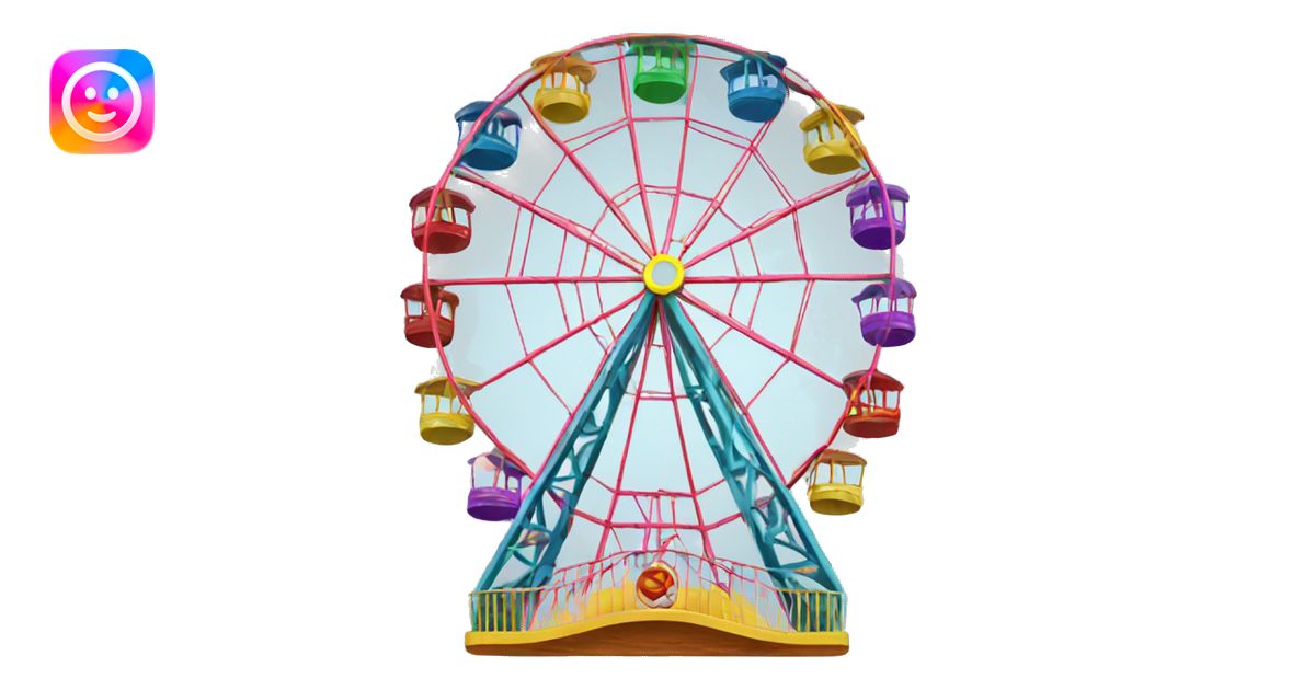 Ferris wheel emoji | AI Emoji Generator