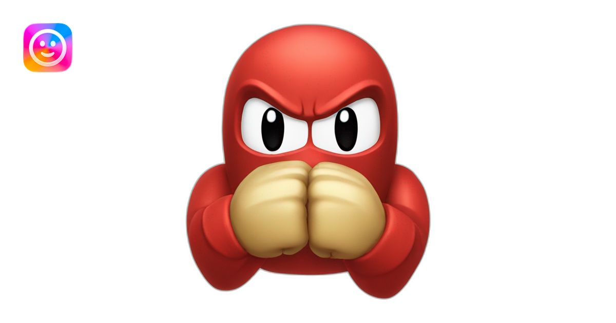 knuckles stickazora emoji | AI Emoji Generator