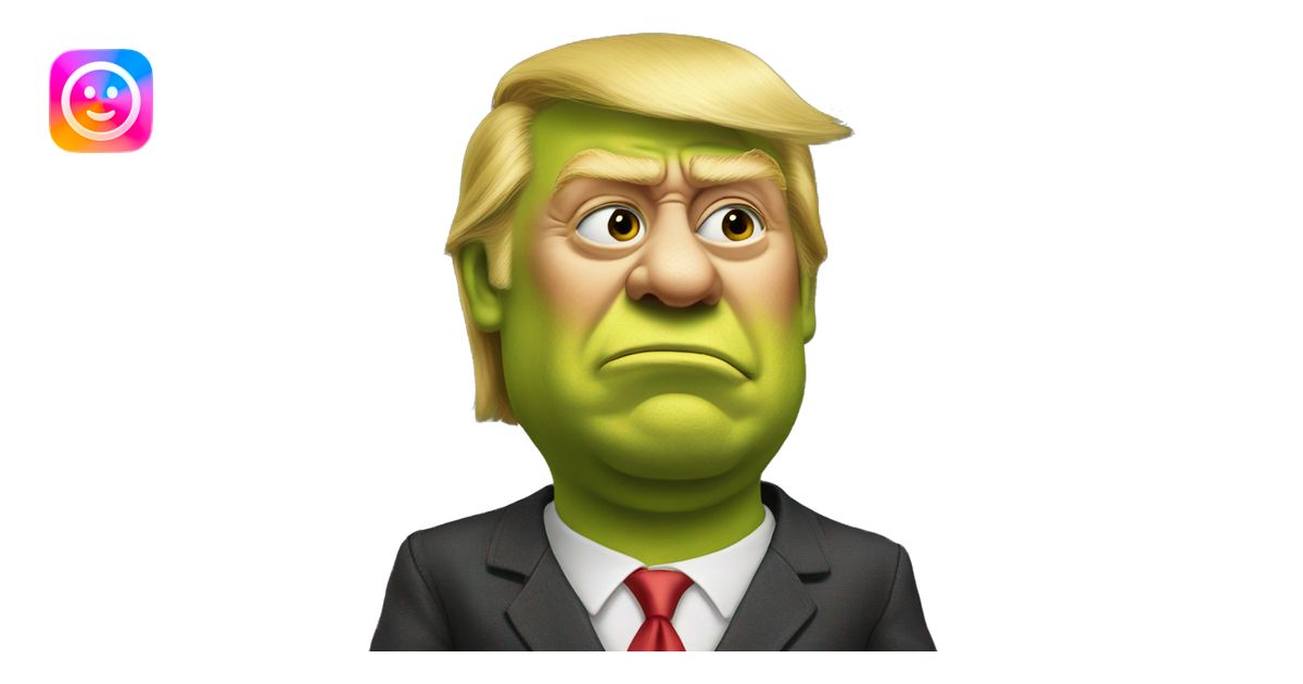 donald Trump shrek emoji | AI Emoji Generator