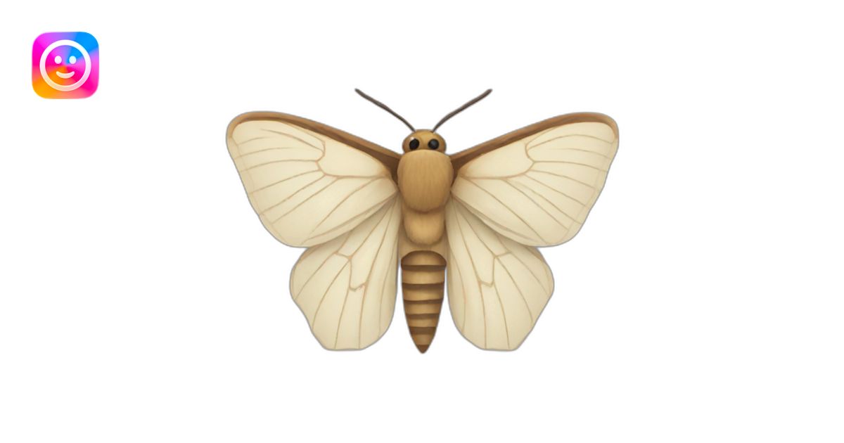 Moth emoji | AI Emoji Generator