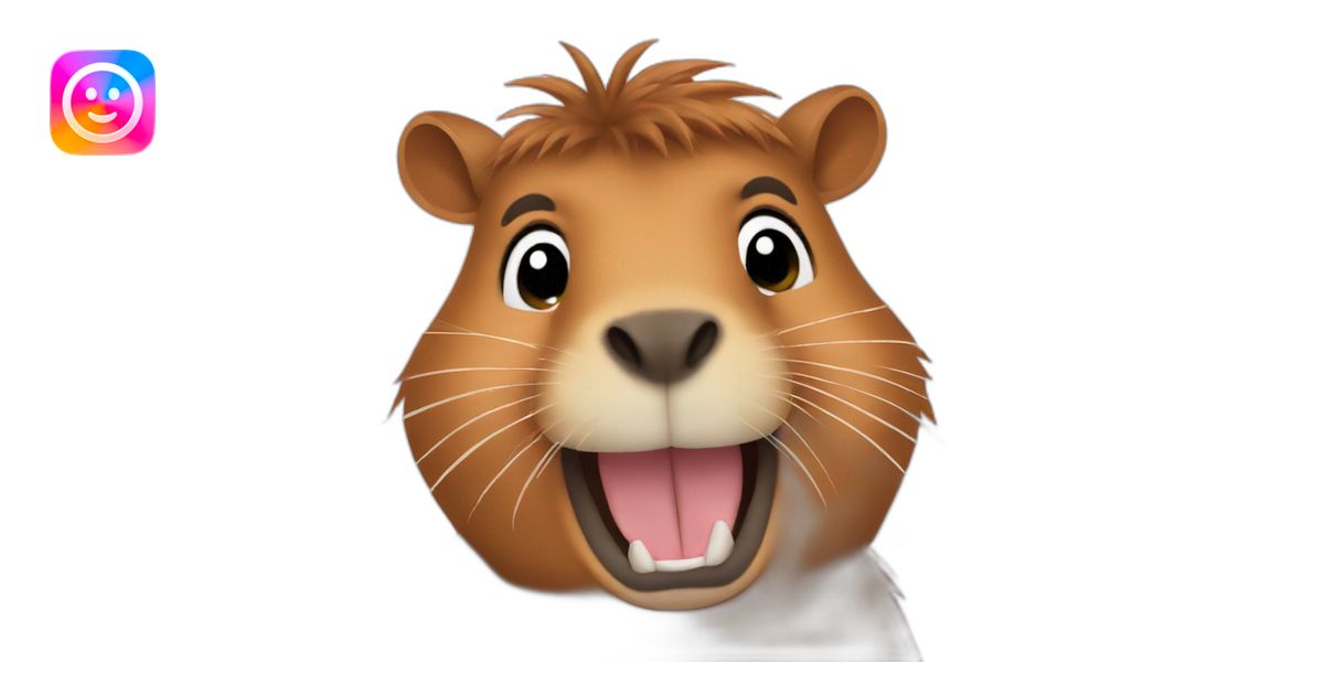 CAPYBARA thumbs up emoji | AI Emoji Generator