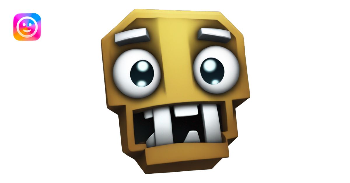 Geometry Dash emoji | AI Emoji Generator