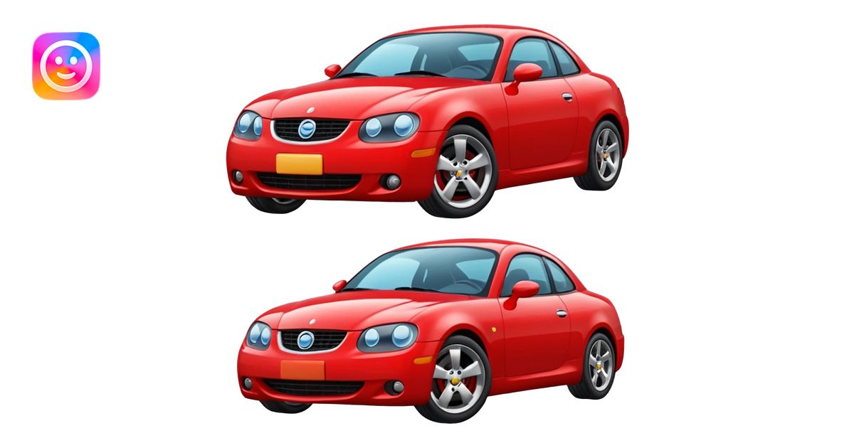 car emoji | AI Emoji Generator