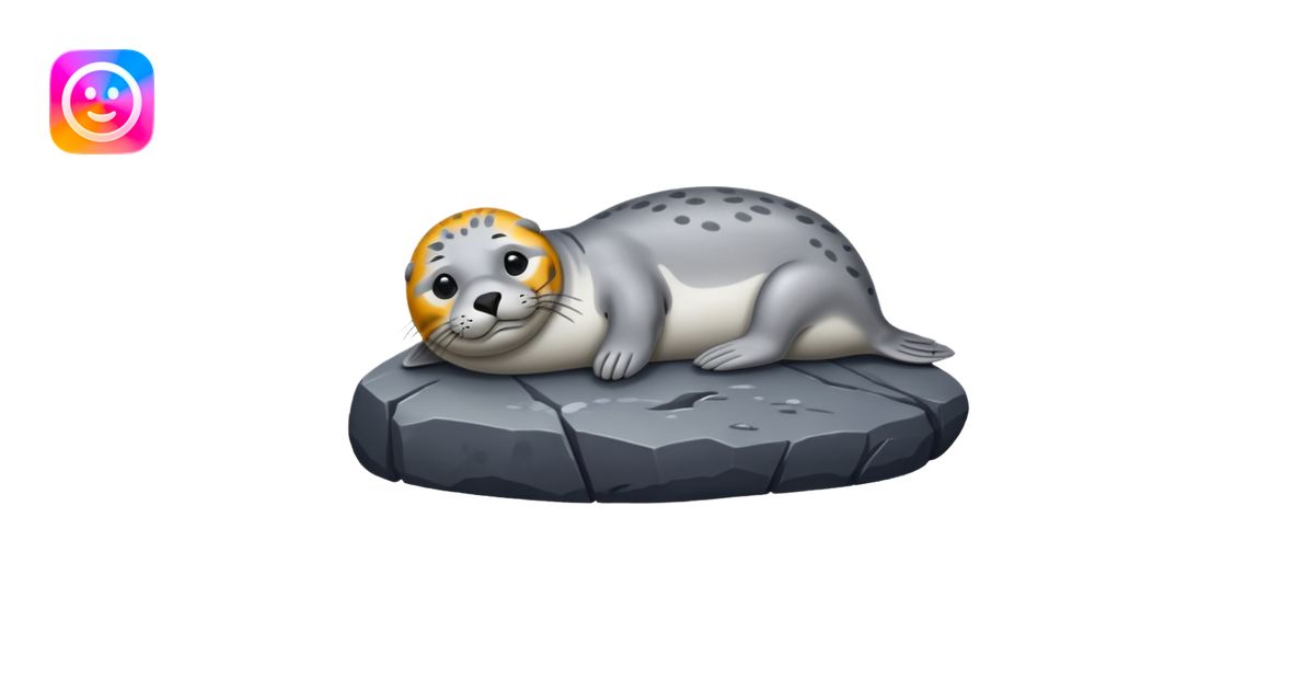 Harbor seal emoji | AI Emoji Generator