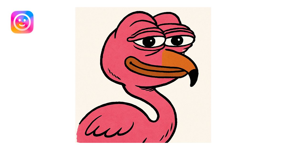 flamingo meme | AI Emoji Generator