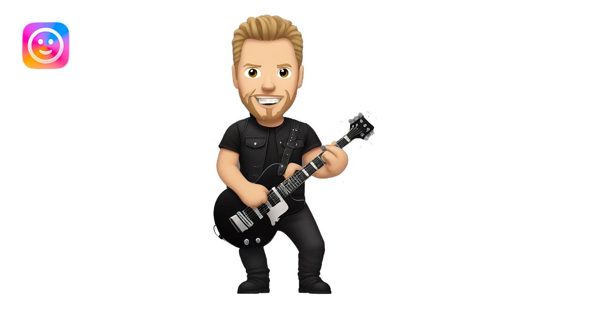 james hetfield with a cat emoji | AI Emoji Generator