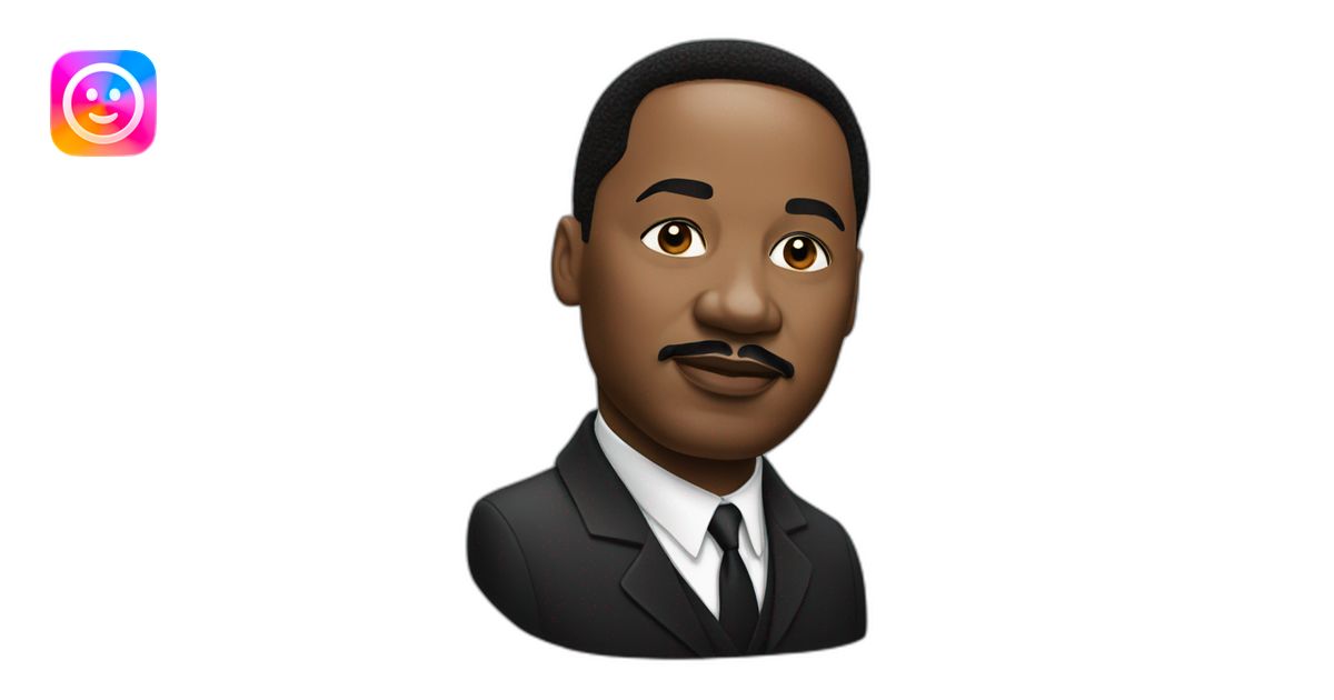 martin luther king emoji | AI Emoji Generator