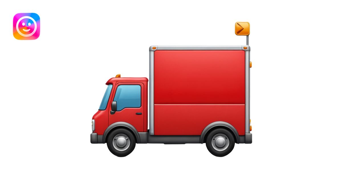 delivery truck emoji | AI Emoji Generator