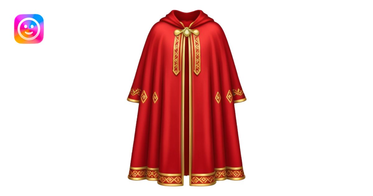 Cape of legend Emoji fantasy pixel art style emoji | AI Emoji Generator