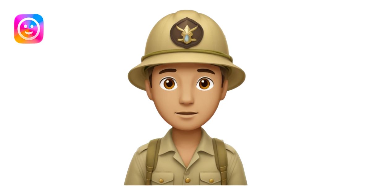 a man in jungle emoji | AI Emoji Generator