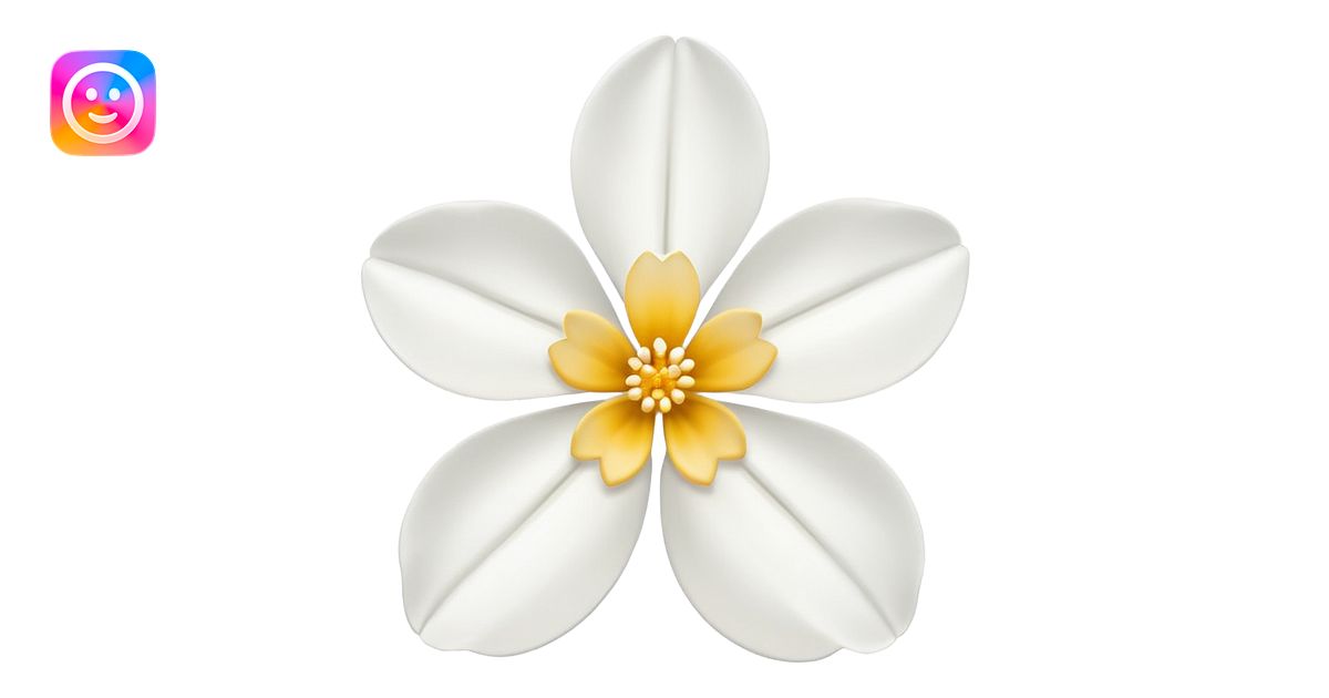 monoi flower symbol emoji | AI Emoji Generator