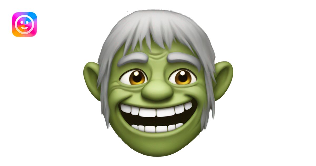 troll face emoji | AI Emoji Generator