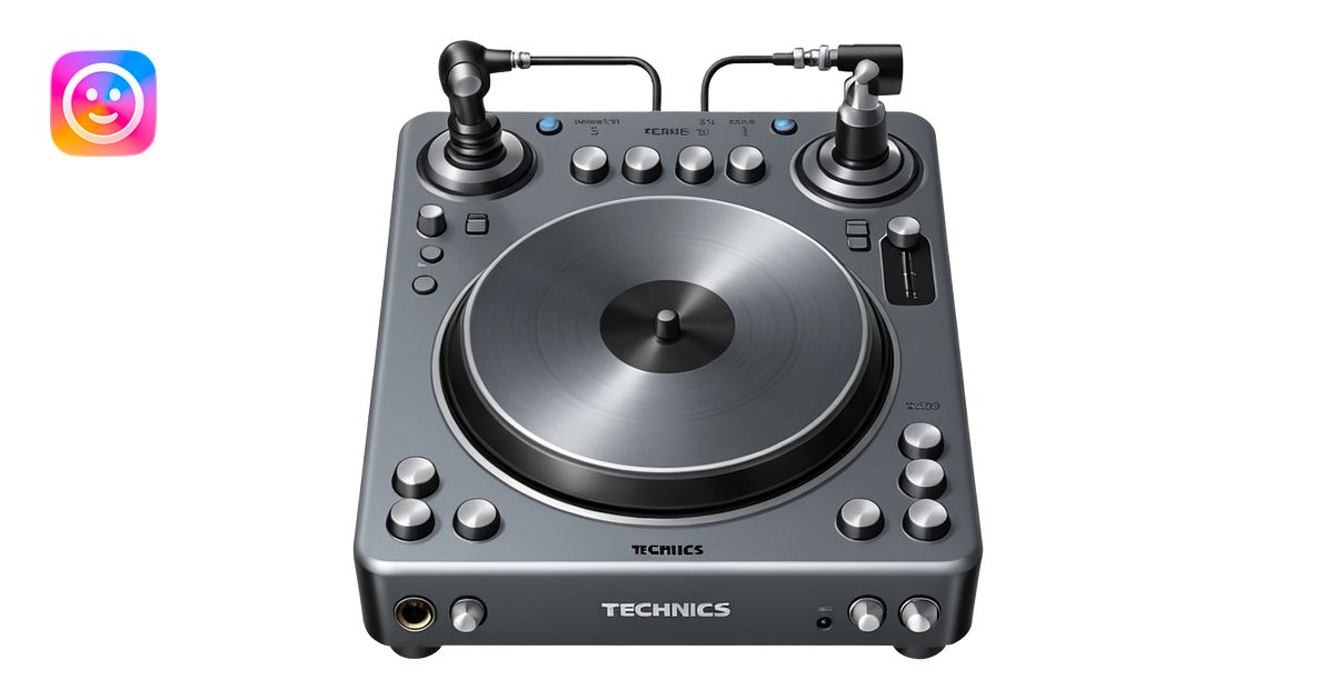 Technics SH-EX 1200 Battle Mixer emoji | AI Emoji Generator