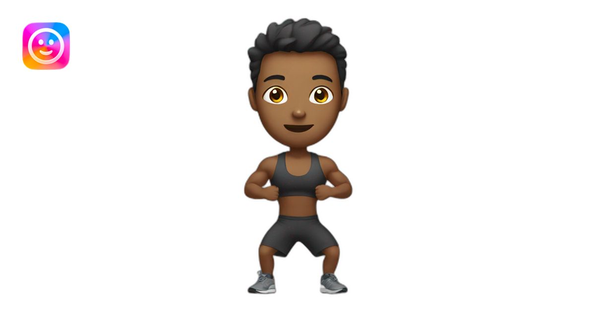 Fitness emoji | AI Emoji Generator