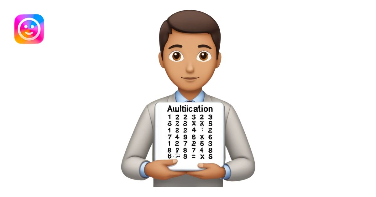 Math teacher with multiplication, addition, subtraction, and division ...