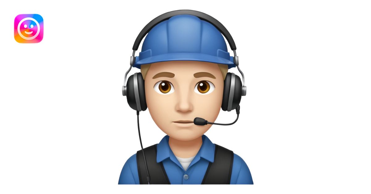 Stage manager emoji | AI Emoji Generator