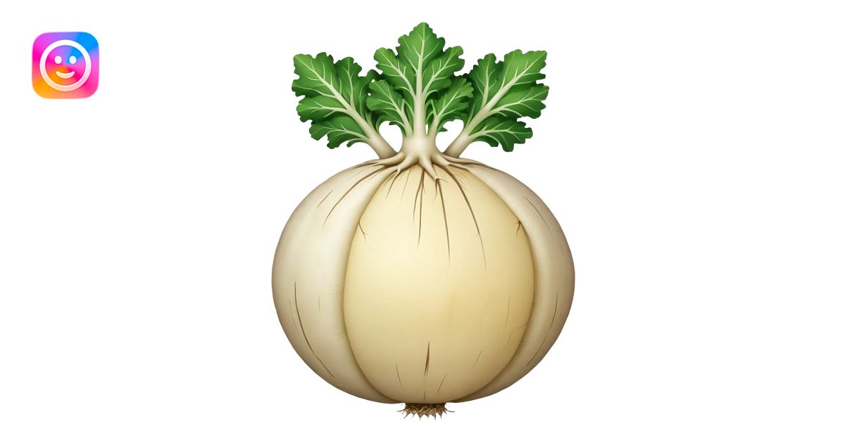 Turnip emoji | AI Emoji Generator