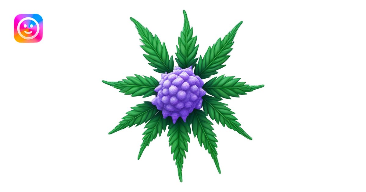 Weed emoji | AI Emoji Generator