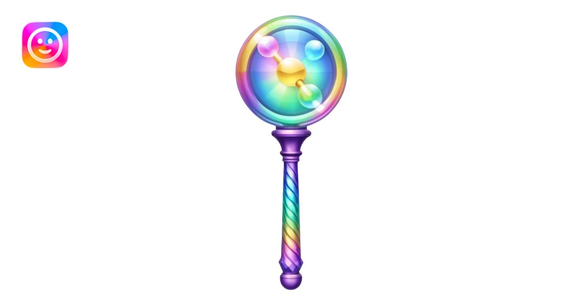 bubble scepter emoji | AI Emoji Generator
