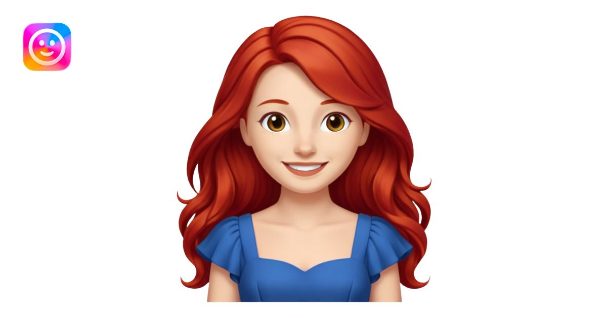Anna from the Frozen movie emoji | AI Emoji Generator