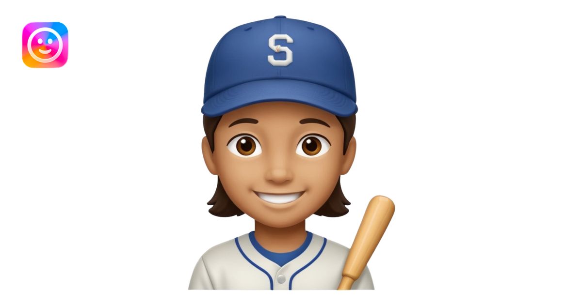 child with baseball hat emoji | AI Emoji Generator