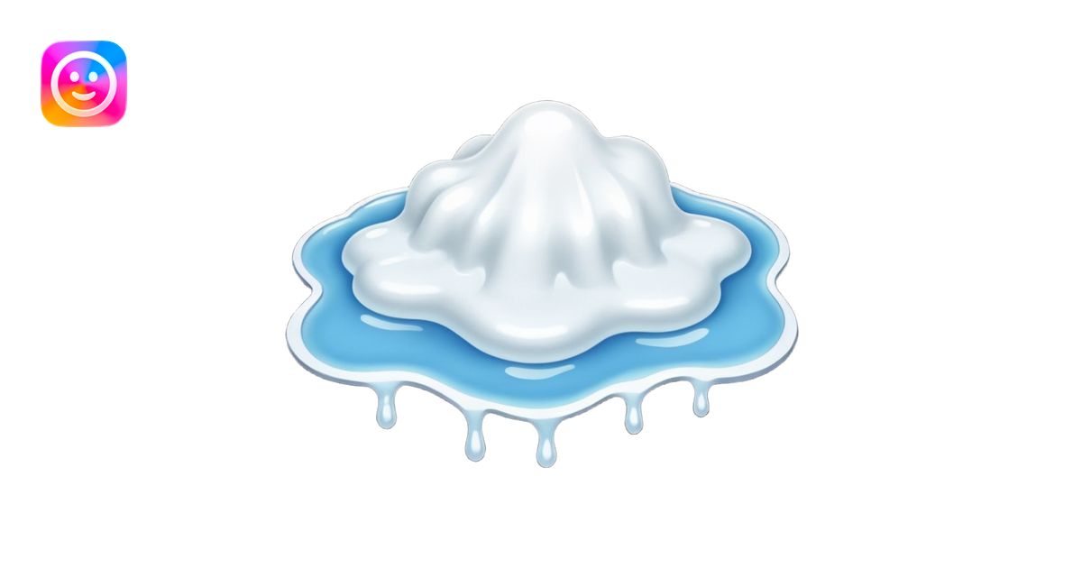 white goo emoji | AI Emoji Generator