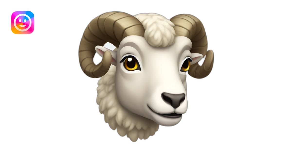 Ram emoji | AI Emoji Generator