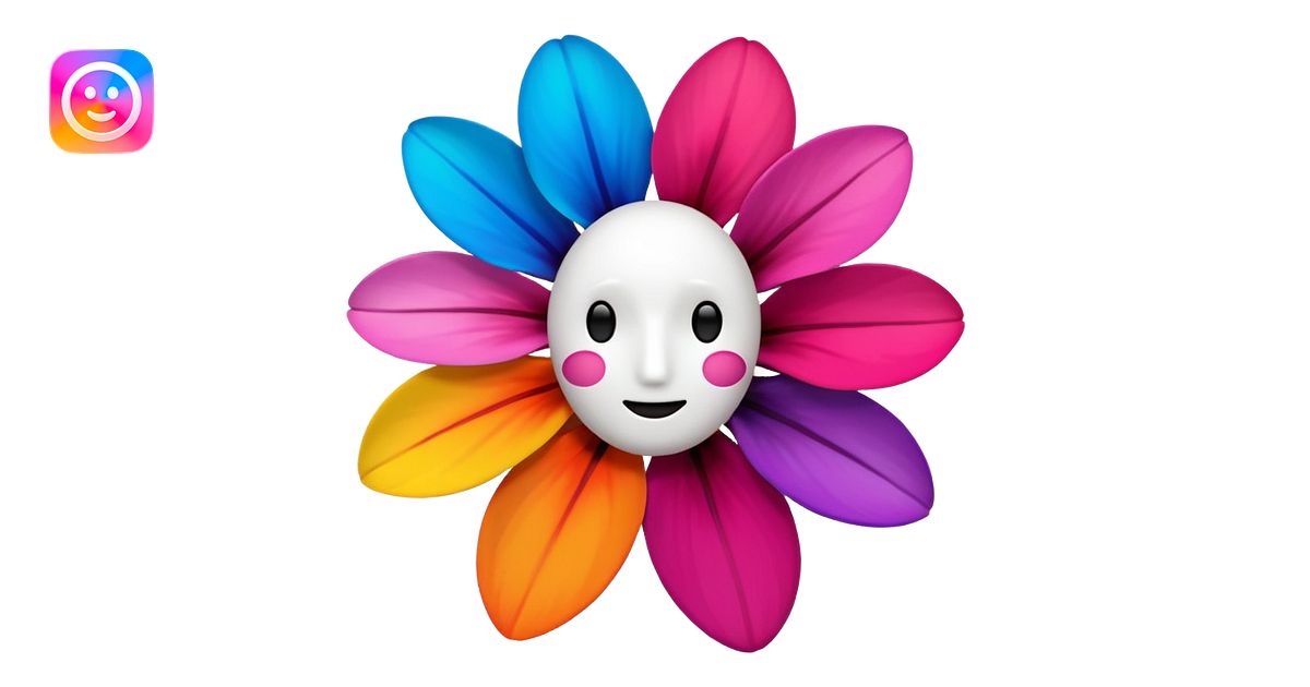 emoji for single flower without face emoji | AI Emoji Generator