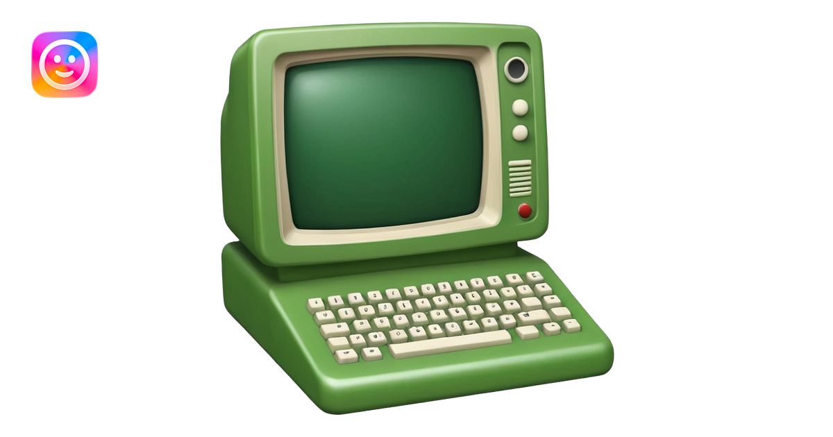 mac os icon code computer retro terminal, black, green white, numbers ...