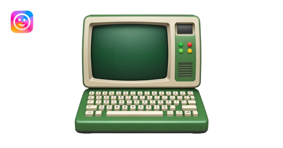 mac os icon code computer retro terminal, black, green white, numbers ...