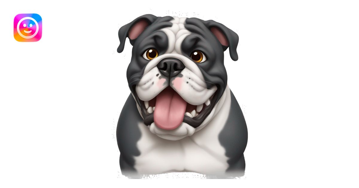 bulldog emoji | AI Emoji Generator