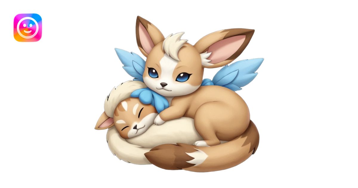 Animalistic tired sleeping snoozing snoring kawaii chibi sleepy happy ...
