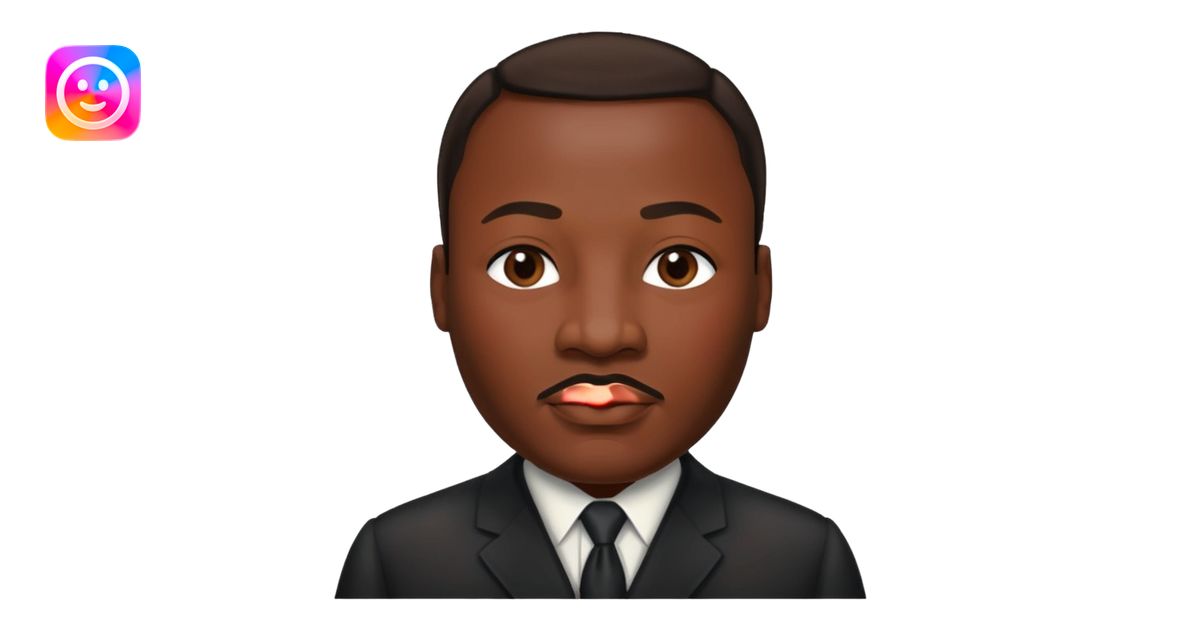 Martin Luther King emoji | AI Emoji Generator