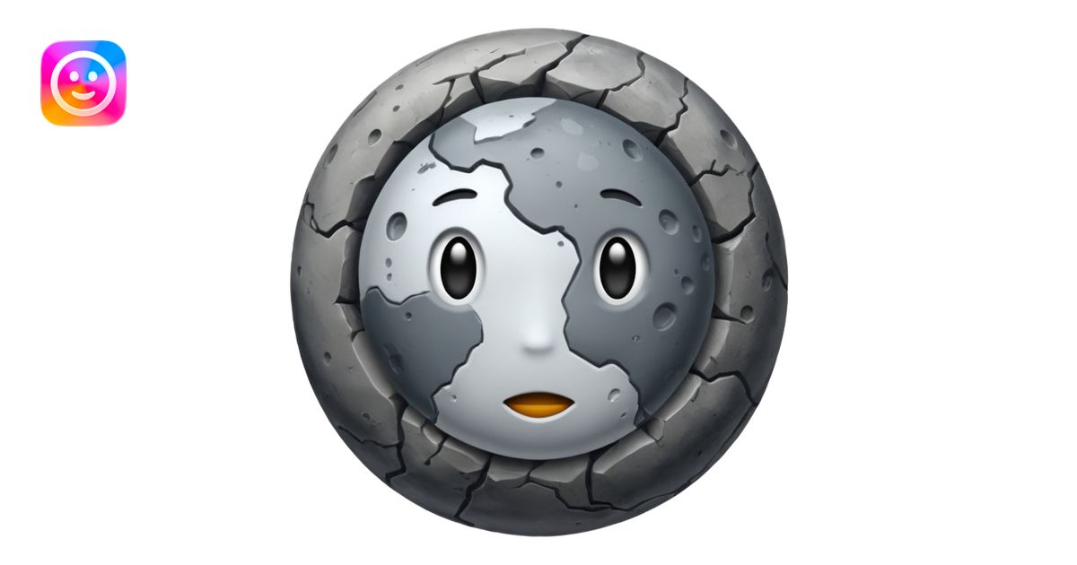 Planet in solar system Mercury emoji | AI Emoji Generator