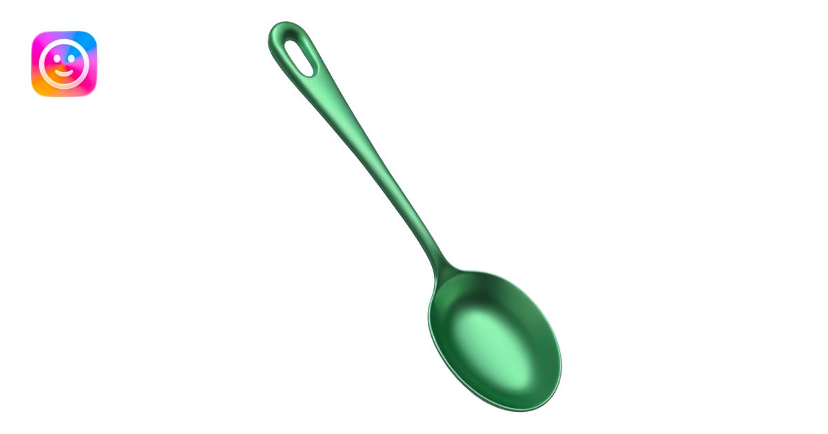 green spoon emoji | AI Emoji Generator
