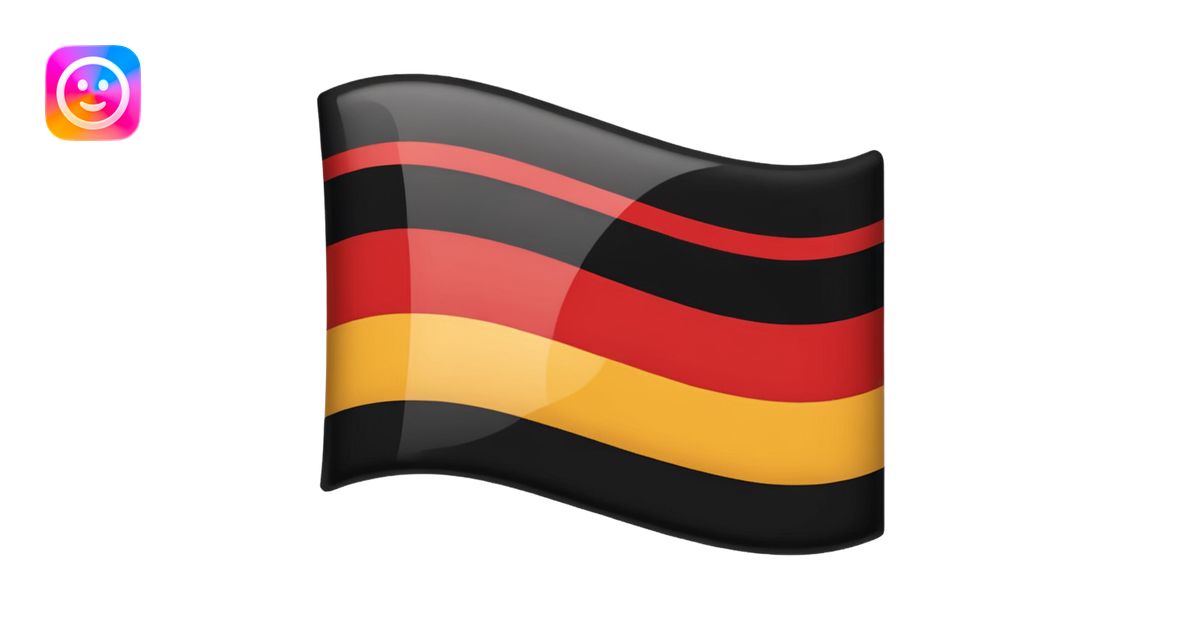 Make a ww1 German red white black flag emoji | AI Emoji Generator