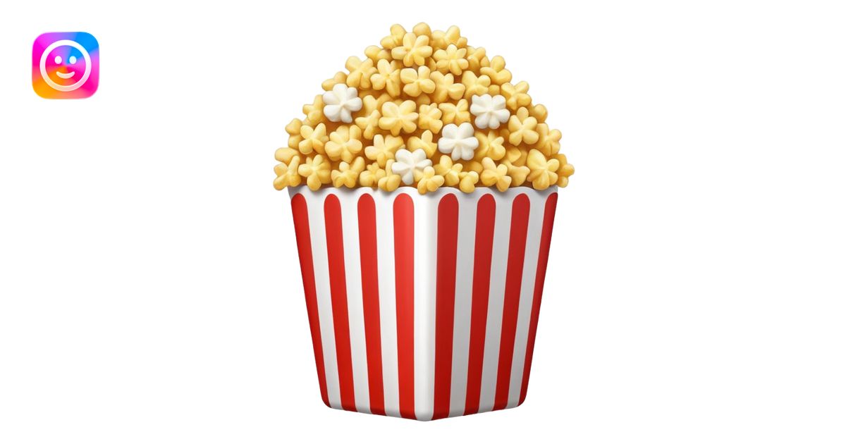 Popcorn emoji | AI Emoji Generator