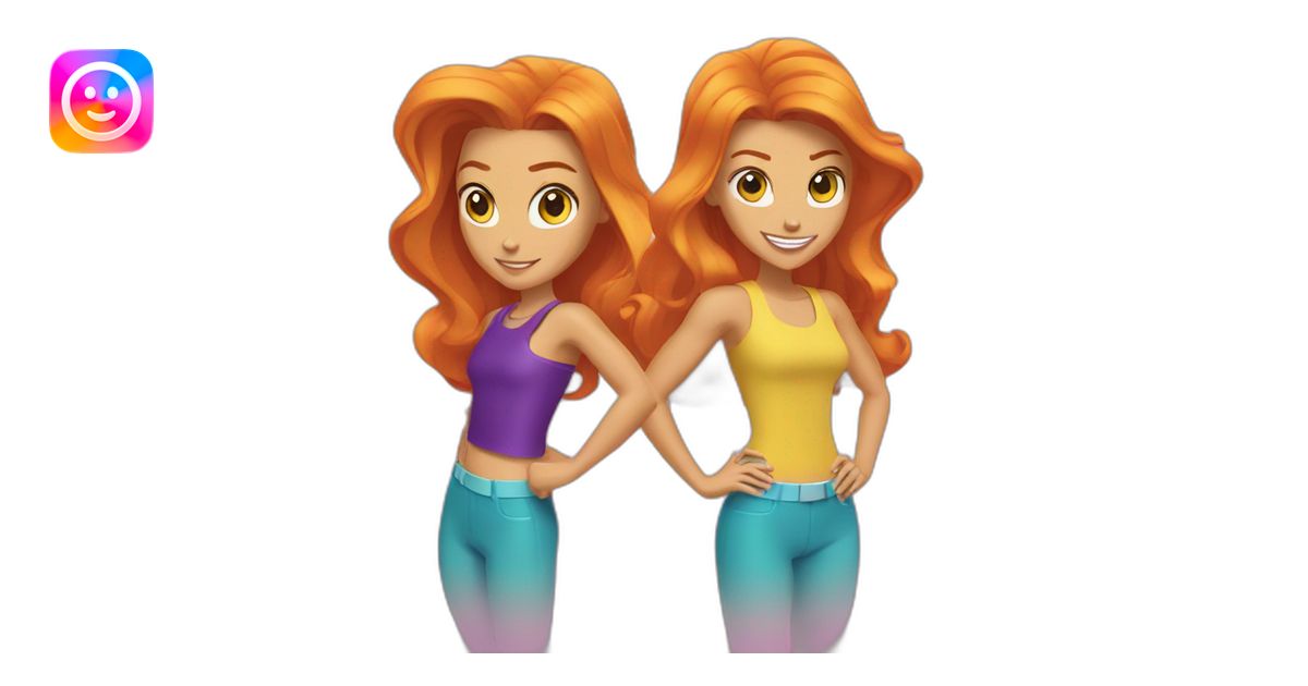 Totally Spies emoji | AI Emoji Generator