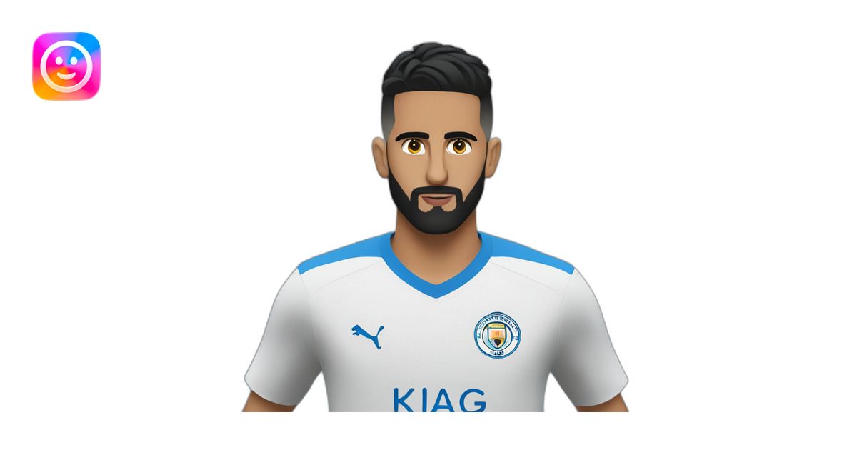 Ryad Mahrez emoji | AI Emoji Generator