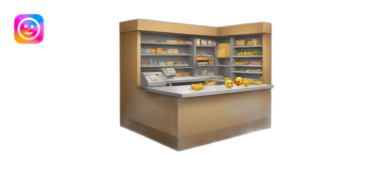 store counter emoji | AI Emoji Generator